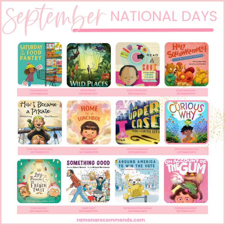 Celebrate September National Days with picture books - Ramona Recommends