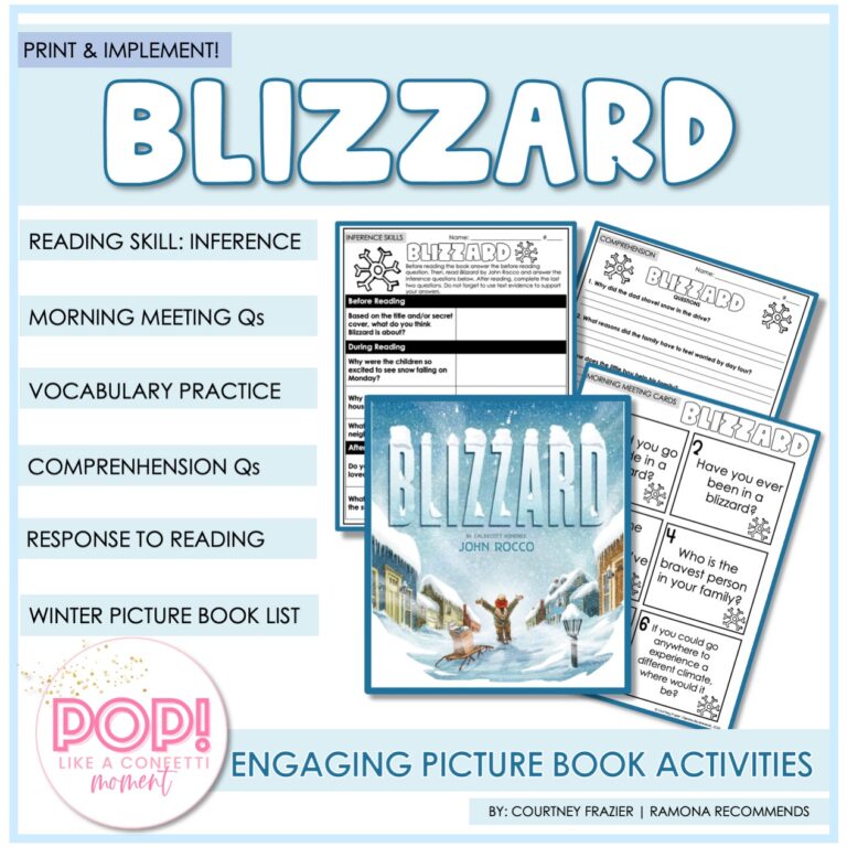 5 Engaging Picture Book Activities to Try This January - Ramona Recommends