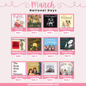 Celebrate March National Days with Picture Books in Your Classroom ...